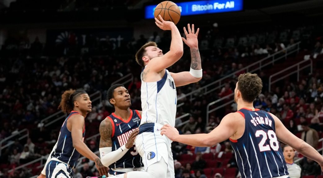 Doncic scores season-high 50 points, Mavericks defeat Rockets