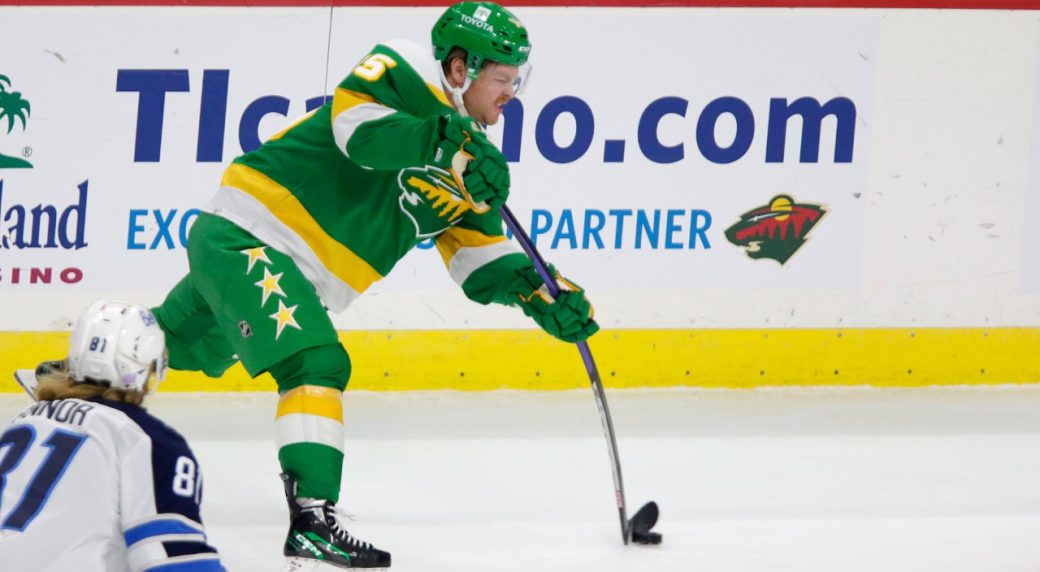 Wild's Mason Shaw suspended 2 games for kneeing Sharks' Evgeny Svechnikov