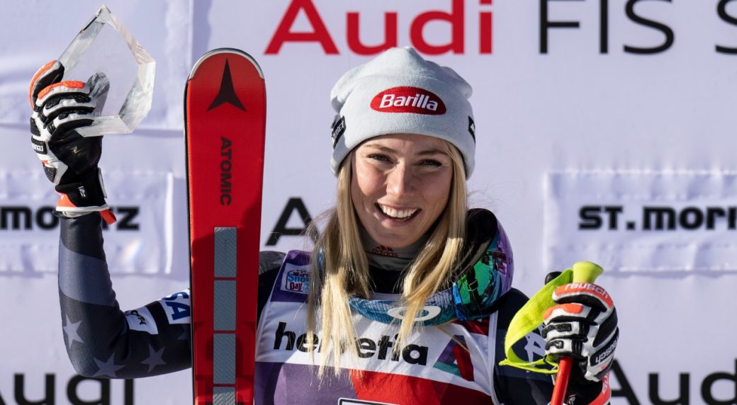 Shiffrin takes win No. 77 to move within 5 of Vonn's record