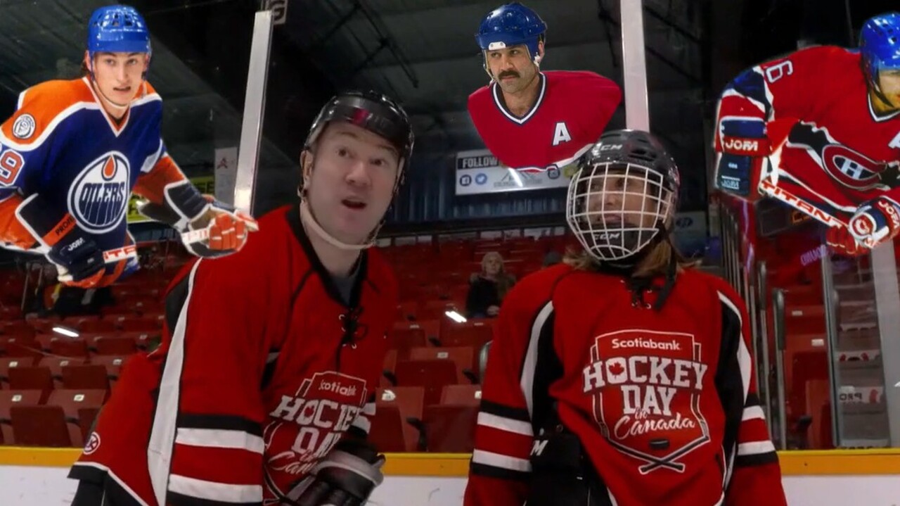 Ken Reid and Evanka Osmak take the ice to show off skills ahead of ...