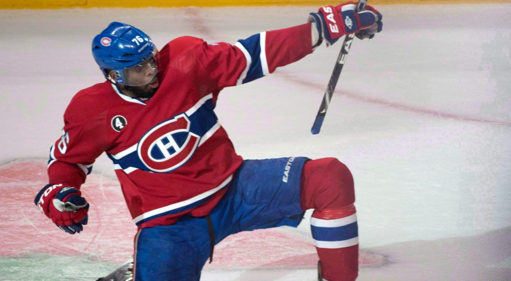 Canadiens honour P.K. Subban at Bell Centre: 'Je t'aime Montreal'