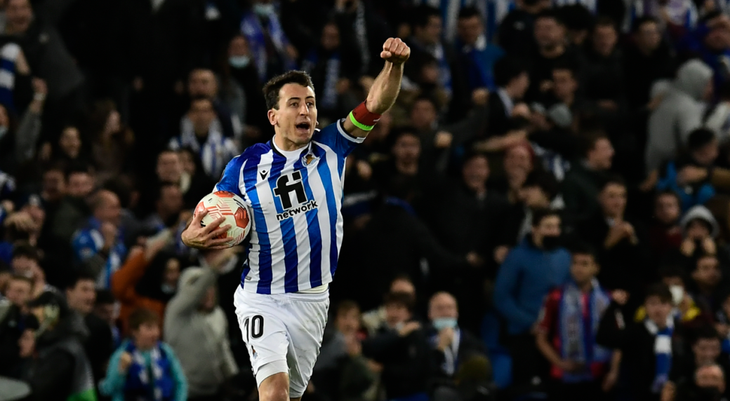 Spanish roundup: Sociedad beats 10-man Bilbao in Basque derby