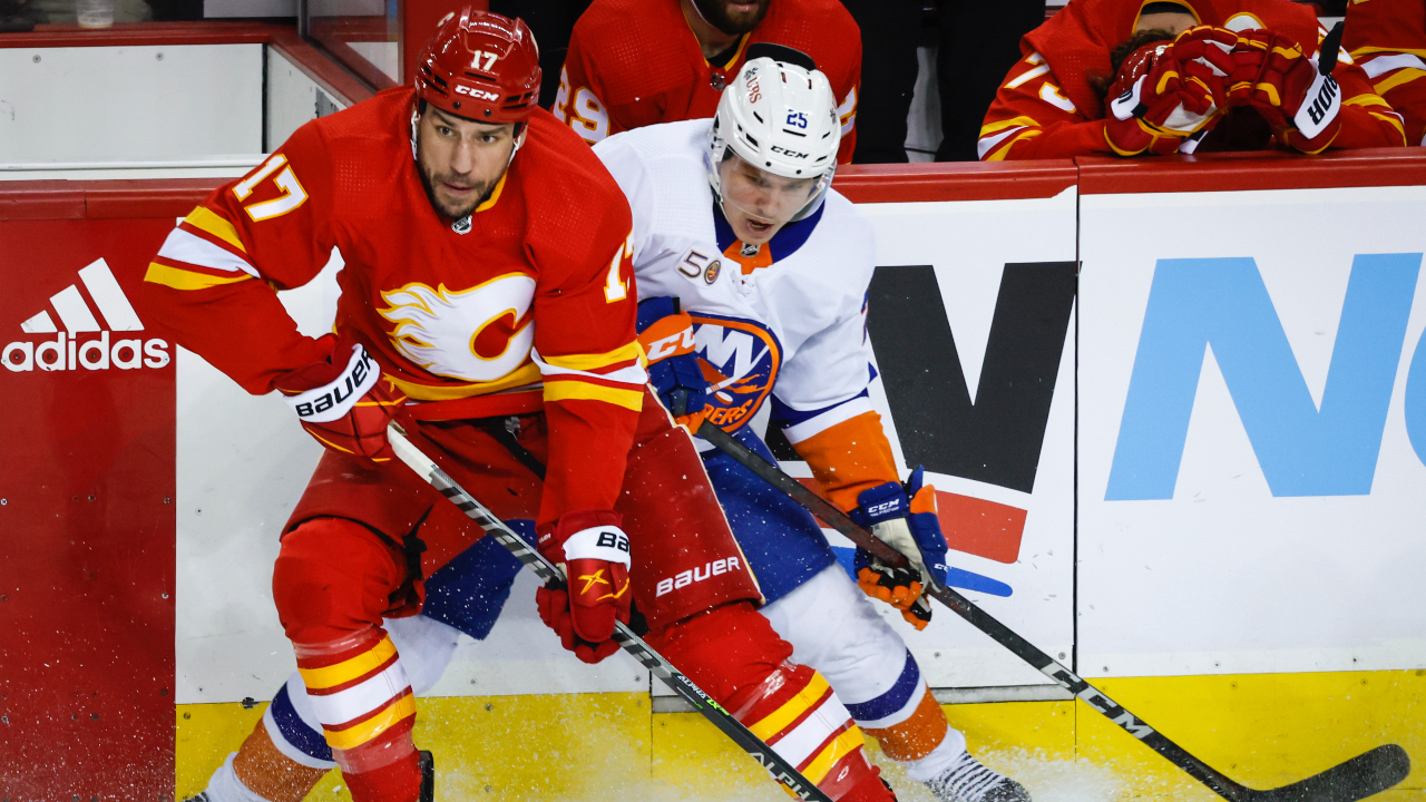 Flames' strong first period lifts them to victory over Islanders ...