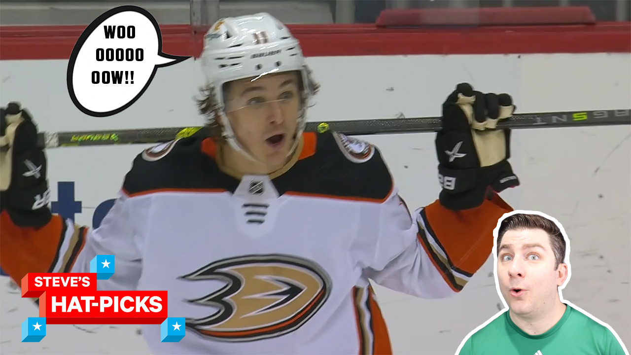 NHL Plays Of The Week: What made Trevor Zegras make this face!? | Steve ...