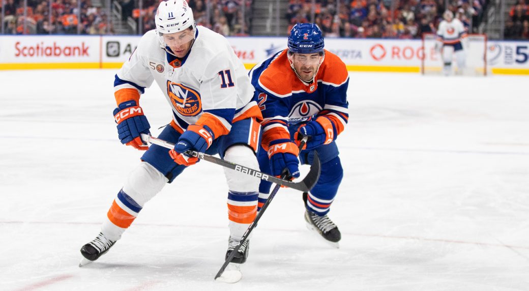 Oilers bounce back with win over Islanders