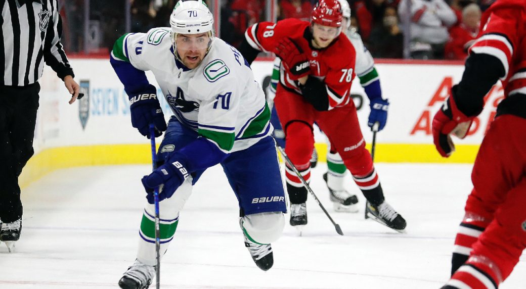 Canucks' Pearson out for remainder of season after second hand surgery
