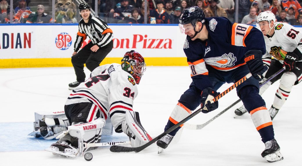 Blackhawks sign goaltender Petr Mrazek to two-year contract extension