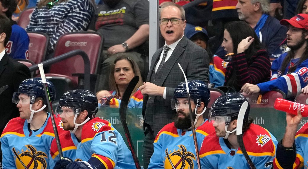 Panthers coach Maurice fined $25k for comments about officiating vs. Leafs