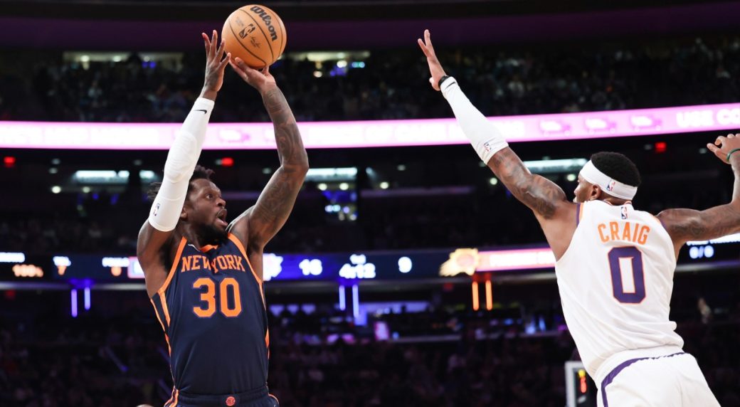 Randle scores 28 points, Brunson has 24 to help lift Knicks over Suns