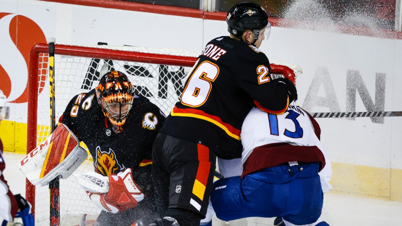 Flames coach Sutter gives frank reality check after humbling loss to ...