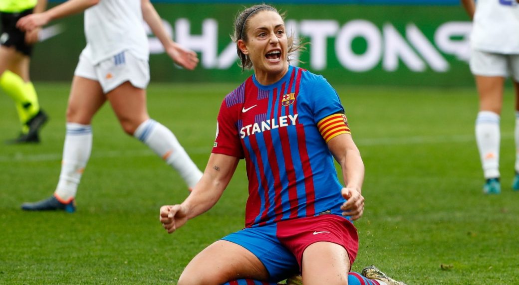 Alexia Putellas Makes Emotional Return To Barcelona Training After ACL ...