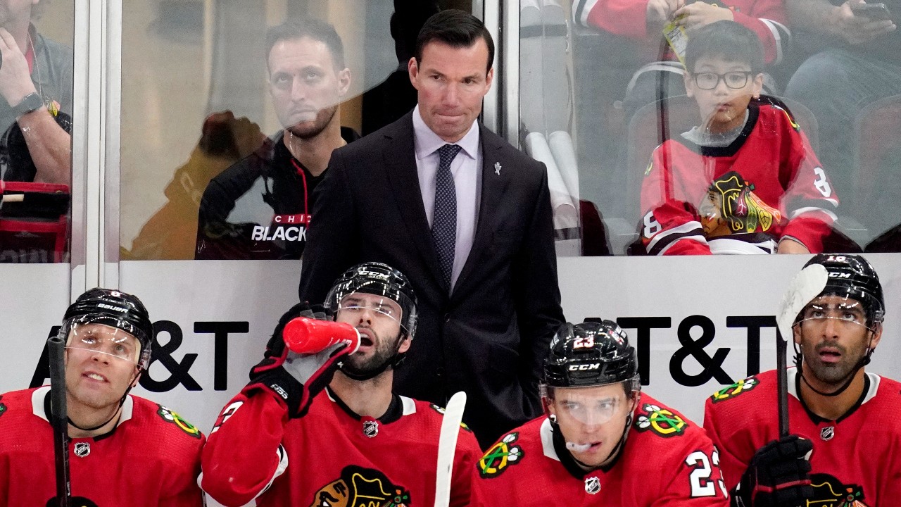 Blackhawks fire head coach Luke Richardson, name Sorensen interim coach ...