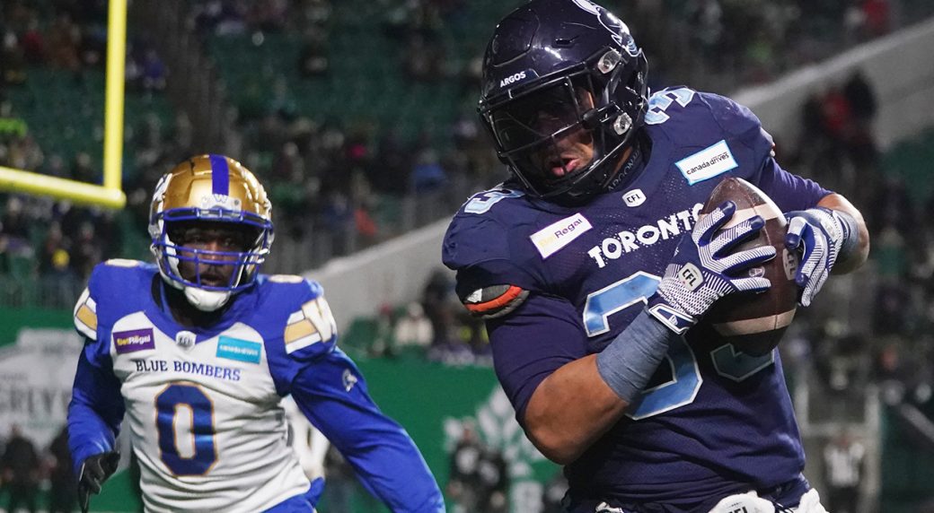 Veteran running back Andrew Harris officially returns to Argonauts