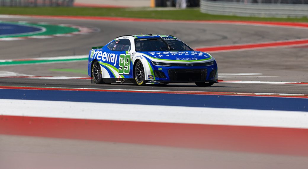 Suarez fined $50k by NASCAR for hitting cars on pit road