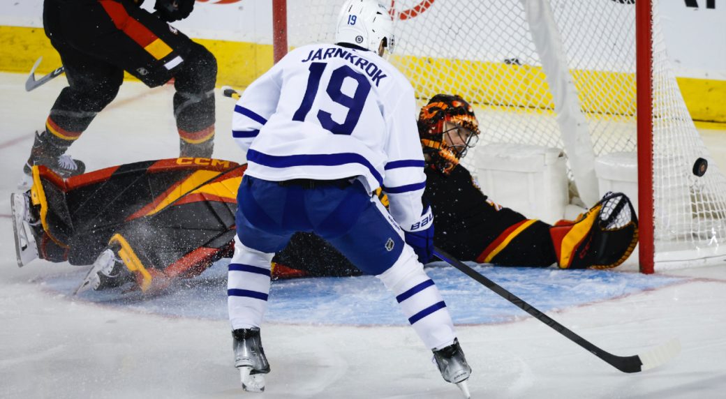 Jarnkrok scores game winner for Maple Leafs in win over Flames