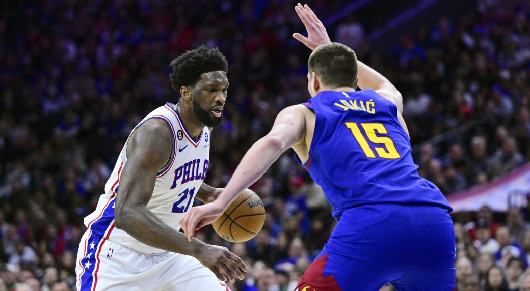Sixers' Embiid ruled out ahead of showdown with Jokic, Nuggets