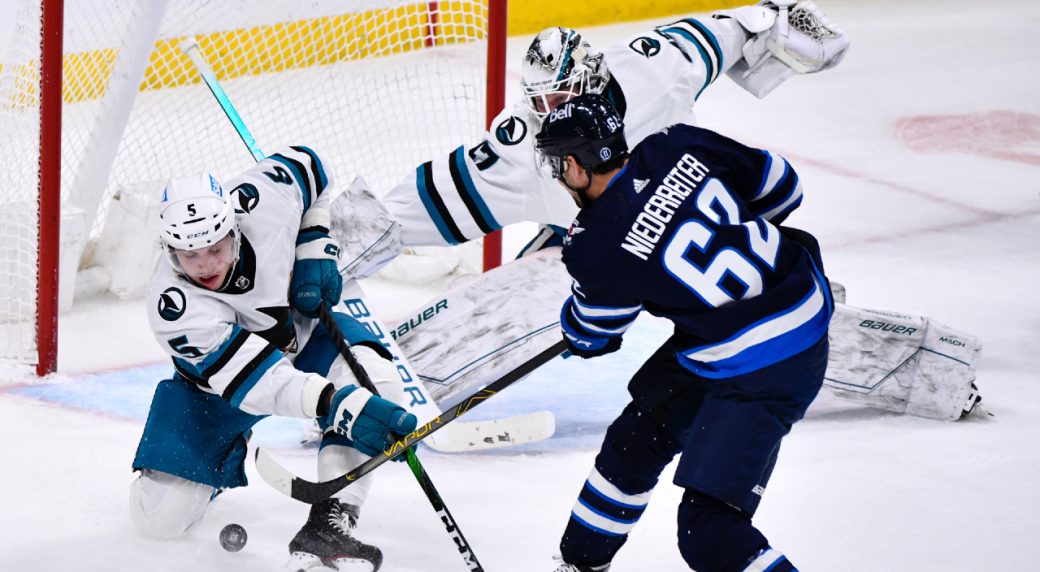Monday Night Hockey: Jets vs. Sharks on Sportsnet
