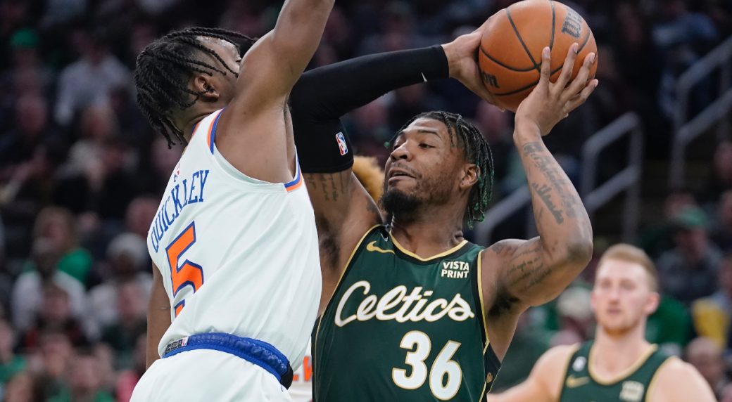 Quickley drops 38, leads Knicks to thrilling double OT win over Celtics