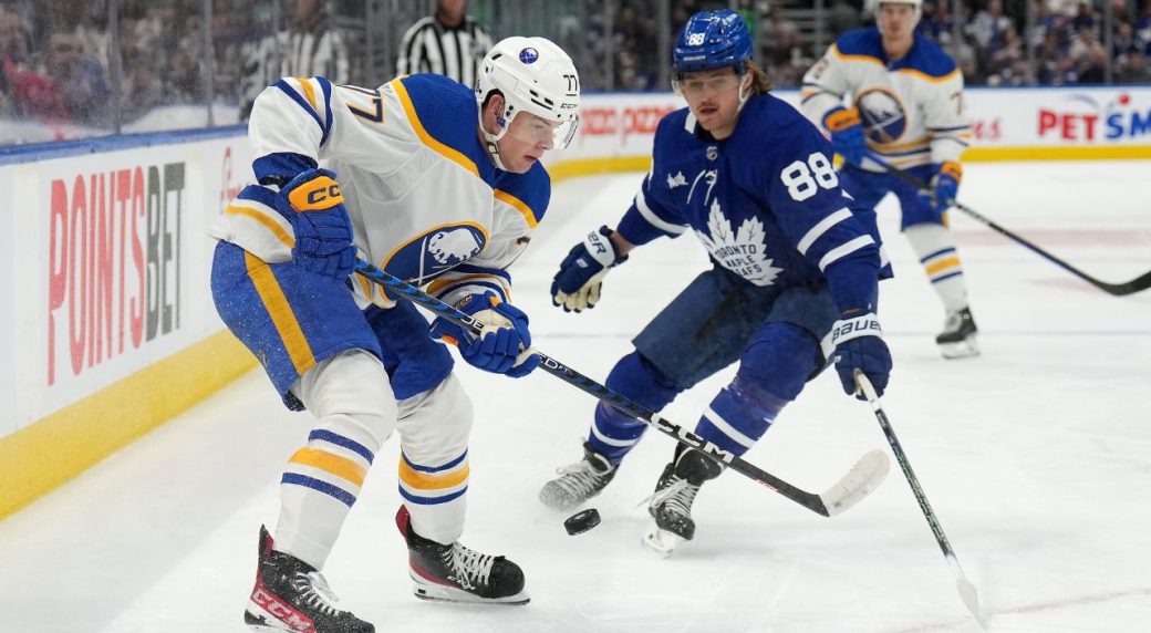 Sabres snap four-game skid as Maple Leafs unable to complete late comeback