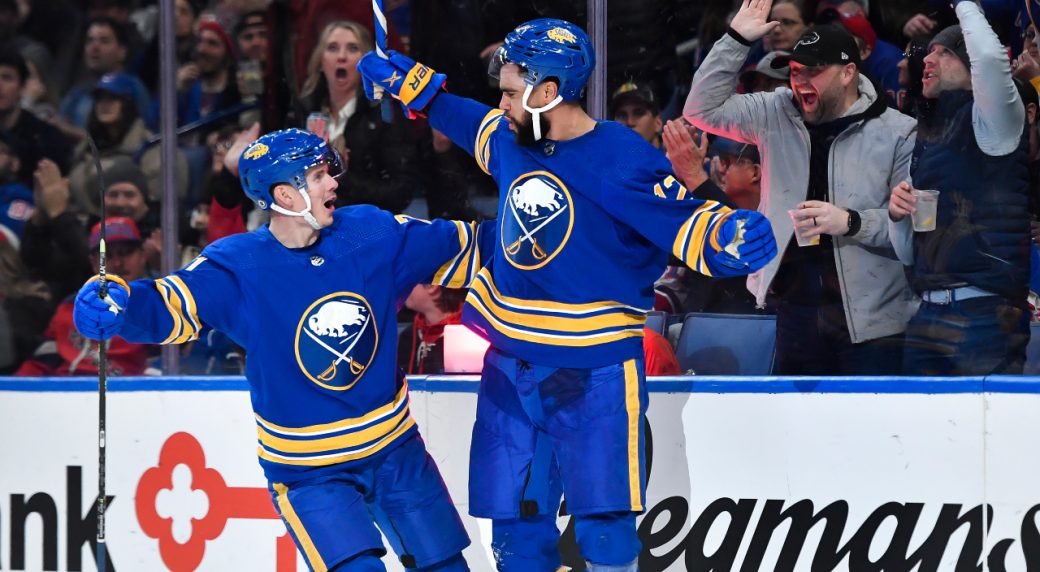 Levi grabs win in NHL debut as Sabres down Rangers in overtime