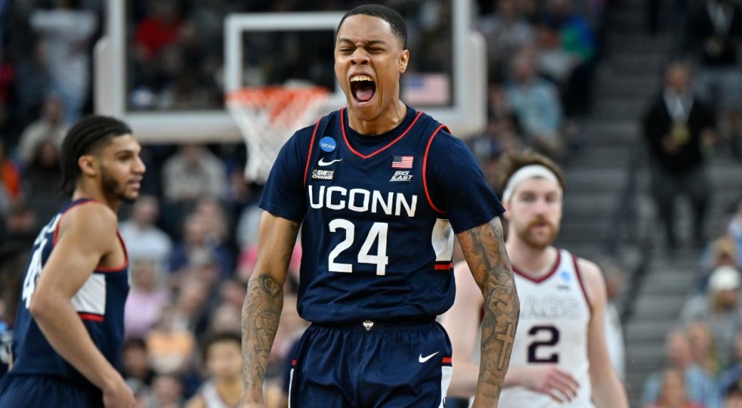 Three newcomers join UConn in men's Final Four as top seeds fall