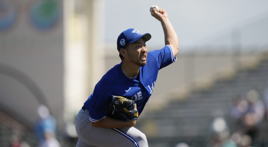 Kikuchi strong again as Jays lose Grapefruit League finale to Phillies