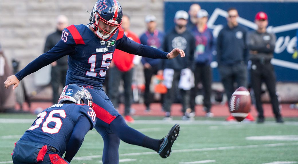 Montreal Alouettes extend Canadian kicker David Cote through 2024 season