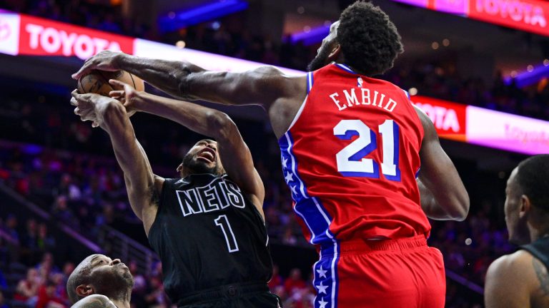76ers, Embiid make statement with convincing Game 1 win over Nets ...