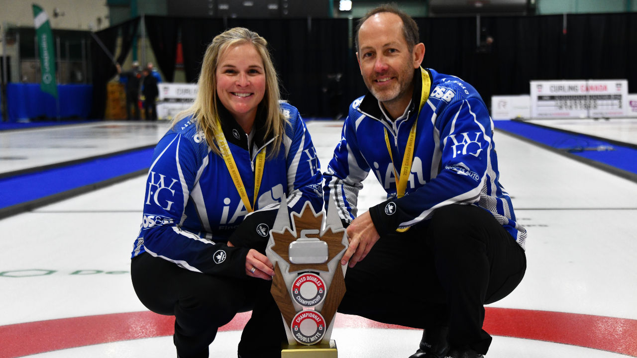 Canada's Jones, Laing open world mixed doubles curling championship ...