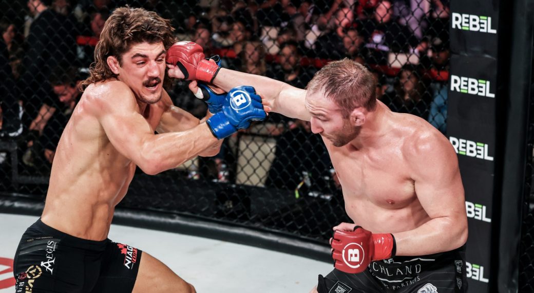 American John Salter defeats Canadian Aaron Jeffery at Bellator 293 ...