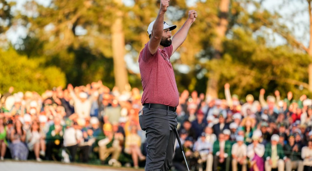 Jon Rahm comes from behind to win first Masters, second major