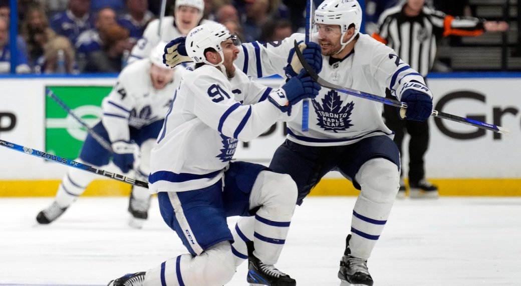 Maple Leafs eliminate Lightning in Game 6 for first playoff series win ...