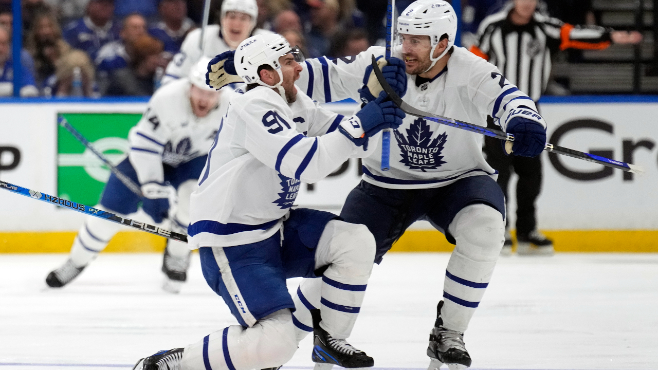 Maple Leafs eliminate Lightning in Game 6 for first playoff series win ...