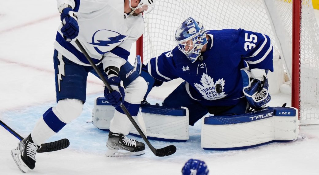 Samsonov confirmed as Maple Leafs' starter for Game 2 vs. Lightning