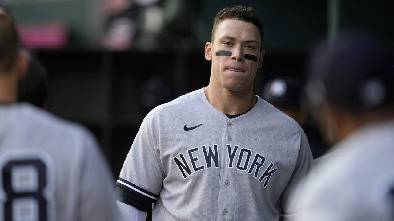 Aaron Judge says toe ligament is torn and he's not ready for baseball ...