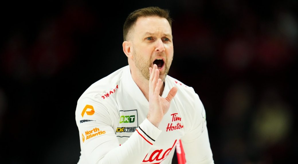Canada's Gushue routs New Zealand but falls to Norway at men's curling ...