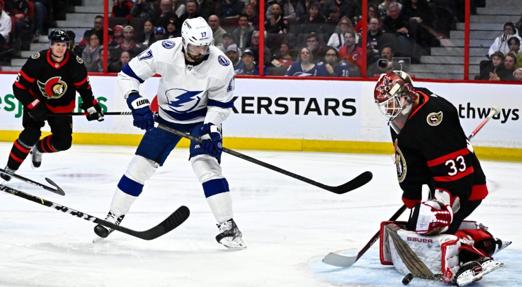 Senators' offence erupts for seven goals in win over Lightning