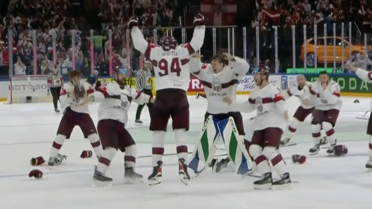 Kristians Rubins seals win over USA with OT winner giving Latvia th...