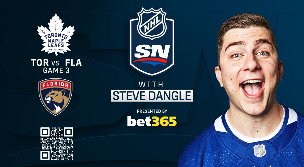 Watch a game with Steve Dangle: Maple Leafs vs. Panthers, Game 3