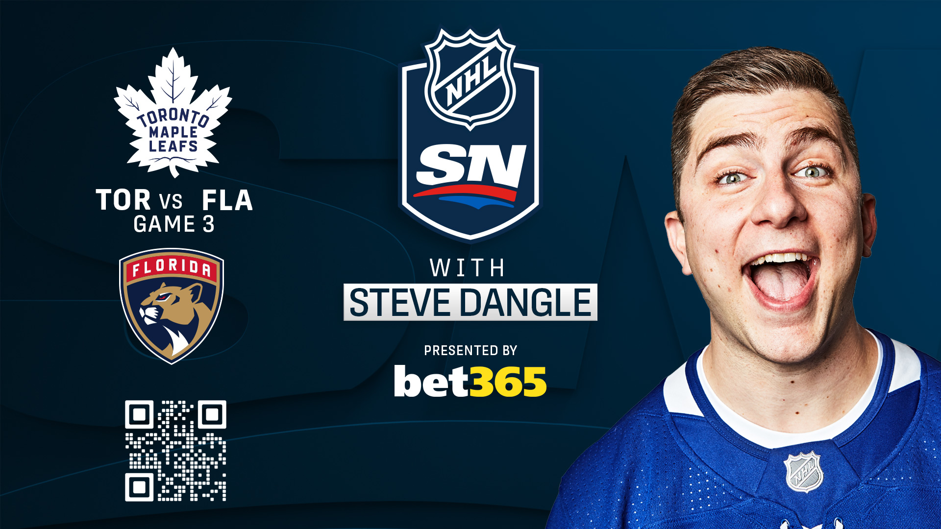 Watch a game with Steve Dangle: Maple Leafs vs. Panthers, Game 3 ...