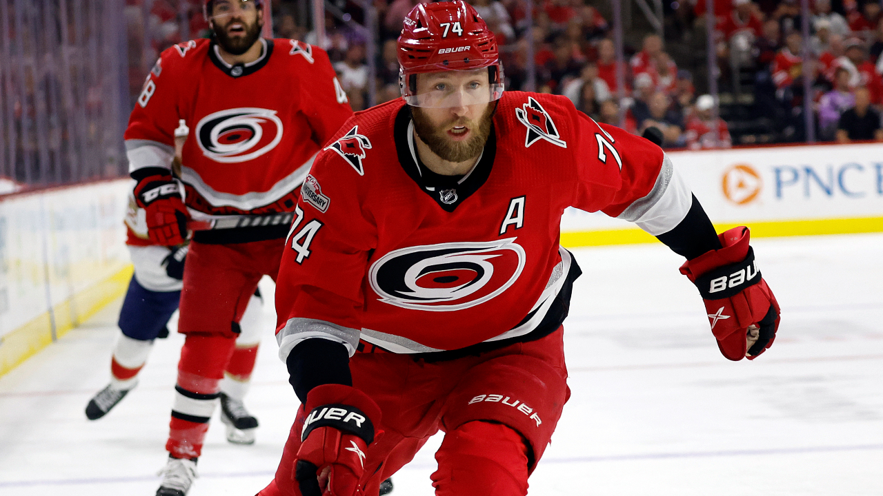 Hurricanes’ Slavin, Noesen exit Game 4 vs. Panthers with upper-body ...