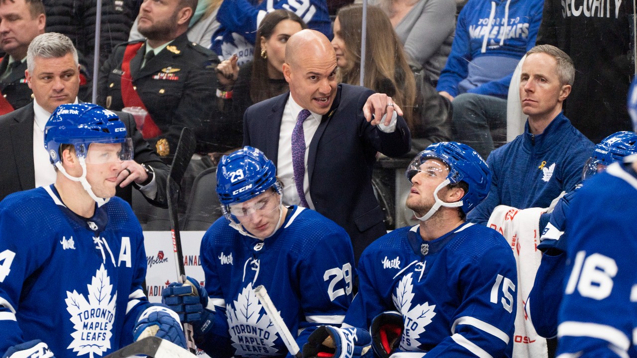 Rangers receive permission to talk to Maple Leafs assistant coach ...