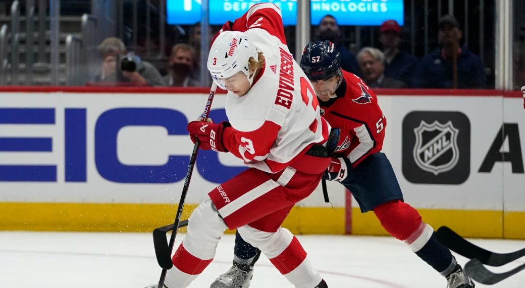 Red Wings' Edvinsson out 4-6 months after shoulder surgery