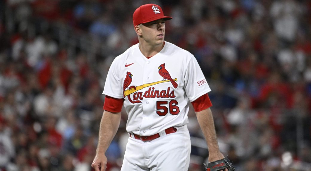 Cardinals' Helsley on injured list with strained right forearm