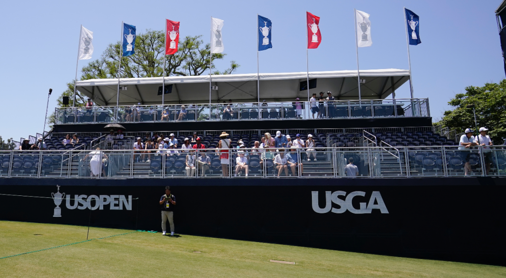 US Open in LA turns into a quiet major with limited crowds and tough walk