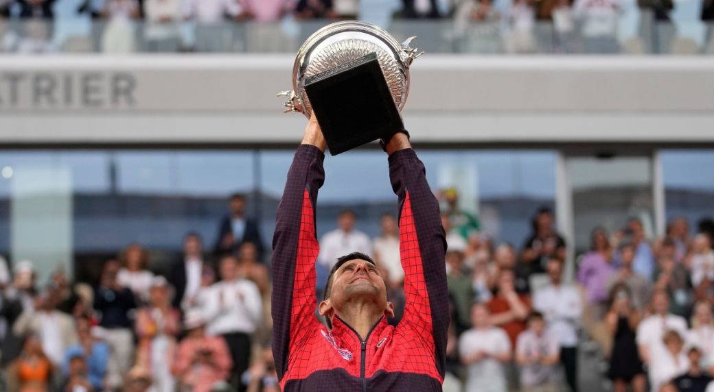 Djokovic captures historic 23rd Grand Slam title with French Open victory over Ruud