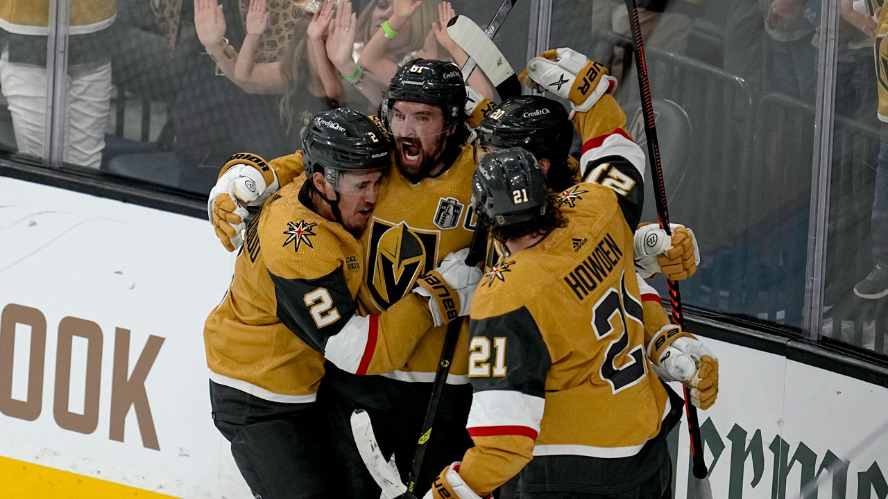 Golden Knights score three in third to beat Panthers in Game 1 of ...