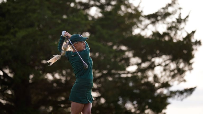 Sweden's Dani Holmqvist leads by one at ShopRite LPGA Classic ...