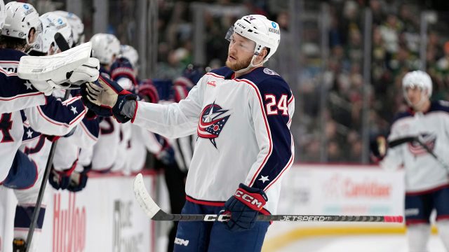Blue Jackets sign Mathieu Olivier to two-year contract extension ...