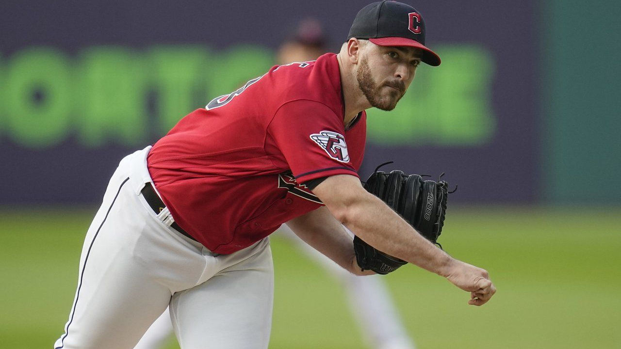 Rays acquire RHP Aaron Civale from Guardians for prospect Manzardo ...